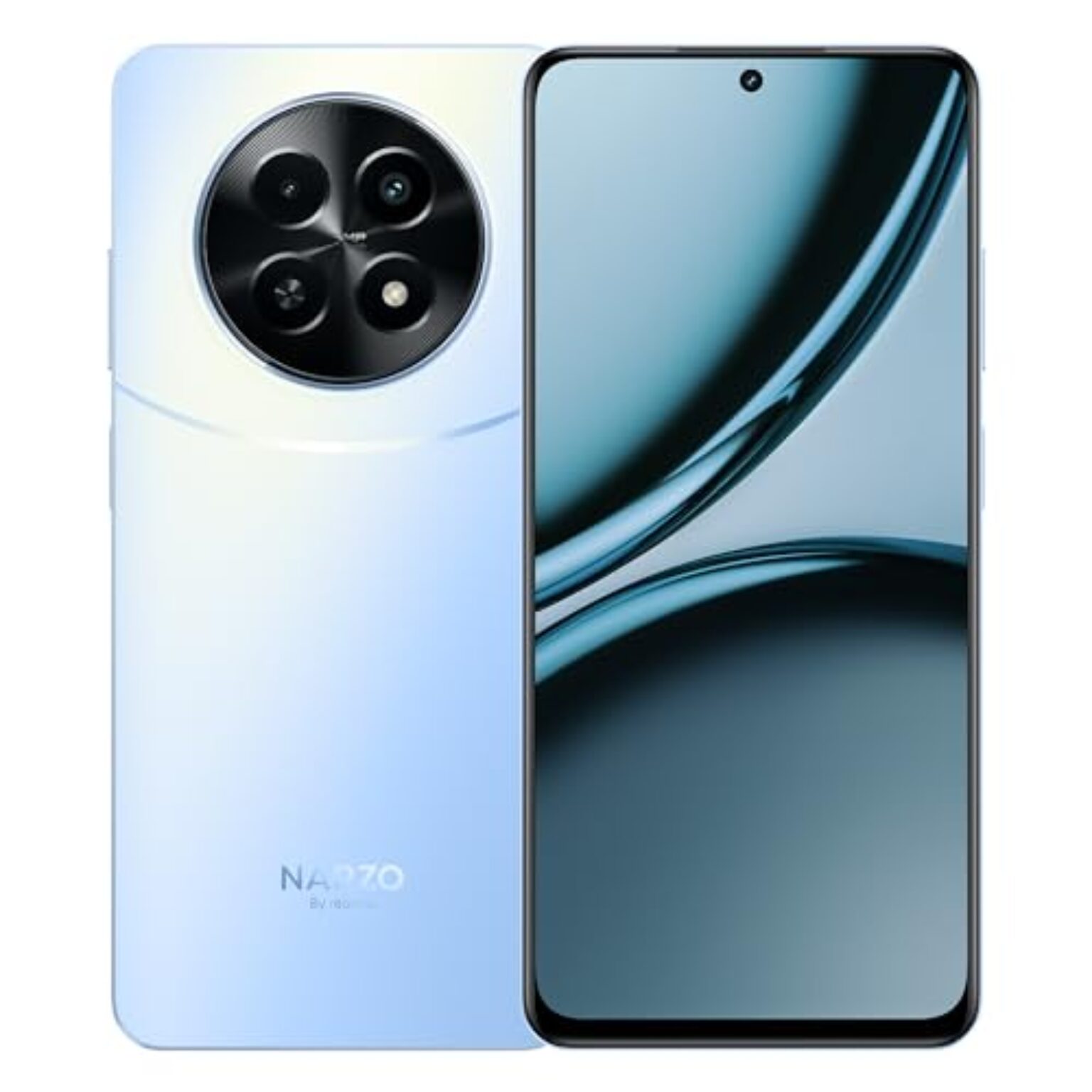 Realme NARZO 70x 5G（Ice Blue,4GB RAM, 128GB Storage）| 120Hz Ultra Smooth Display | Dimensity ...